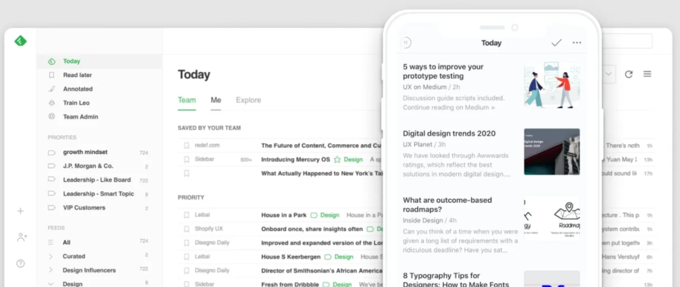 【推荐】比较好用的RSS订阅器
